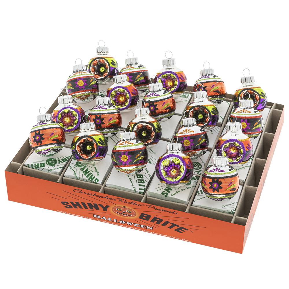 Halloween 20 Count 1.25" Half Reflector Half Rounds – 180 Pure Home